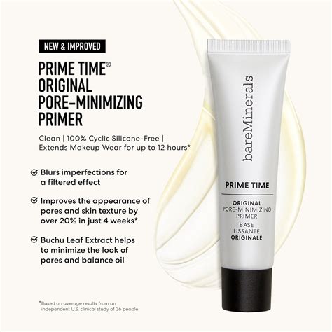 Bareminerals Prime Time Original Pore Minimizing Primer Hawthorn Mall