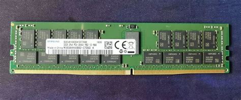 Brand New Hpe 32gb Dual Rank X4 Ddr4 2666 Registered Smart Memory For