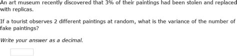 IXL Mean Variance And Standard Deviation Of Binomial Distributions Statistics Practice