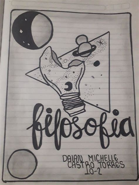 Portada De Cuaderno De Filosofia Caratulas De Filosofia Filosofia
