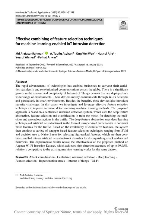 Effective Combining Of Feature Selection Techniques For Machine