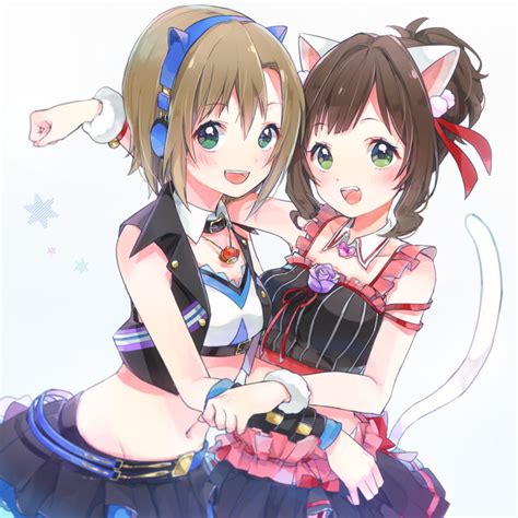Maekawa Miku And Tada Riina Idolmaster And 1 More Drawn By Nashitsuta