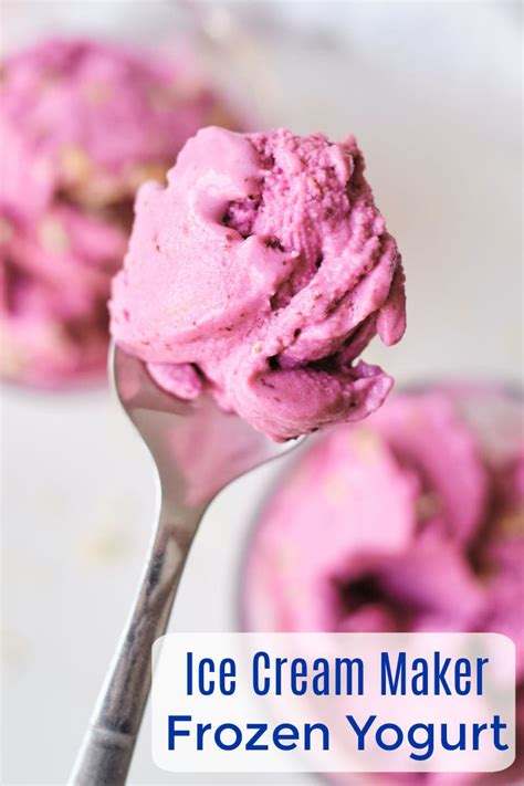 Blackberry Frozen Yogurt Recipe Mama Likes To Cook