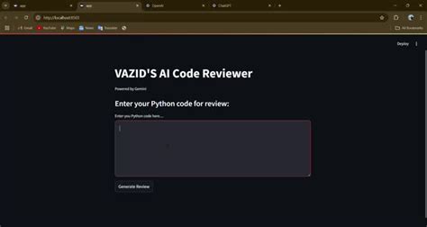 Vazid Shareef On Linkedin Ai Python Codingassistant Innovation