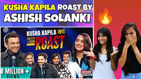 😂 Pretty Good Roast Show 7th Part Ashish Solanki Reaction Girls