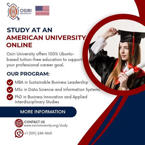 Osiri University On Linkedin Osiriuniversity Tuitionfree Graduateprograms