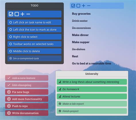 Desklets Todo Desklet Cinnamon Spices