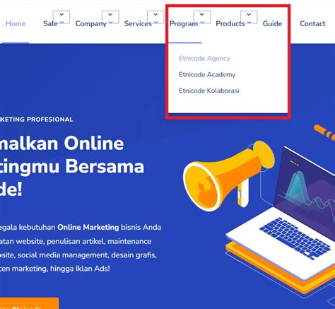 Cara Membuat Navigasi Menu Dan Widget Pada WordPress Etnicode Digital Solutions