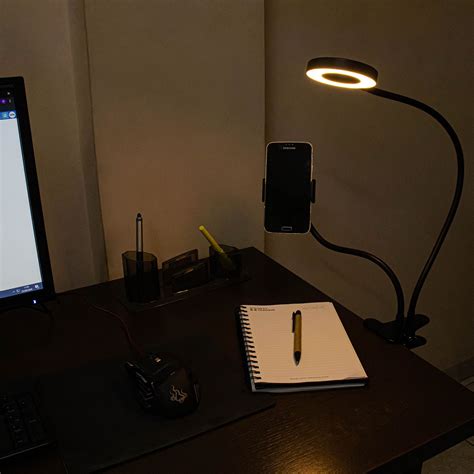 Iluminador Ring Light Led Dimerizável Com Suporte De Celular X Cell Xc