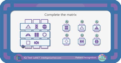 Iq Test Labs Pattern Recognition