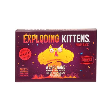 爆炸貓 10人狂歡派對版 英文版 Exploding Kittens Party Pack Edition Eng Ver