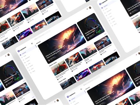 Blog Dashboard Ui Kit Ui Kits And Libraries ~ Creative Market