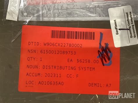 Surplus Cecom M Electrical Distribution System In North Las Vegas