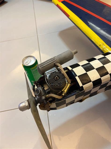 Twins 40 Size Rc Plane With 2 Webra 40 Black Head N All Servos Hobbies