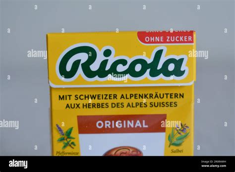 Traditional Swiss Ricola Candy Cough Drops Original Herb Sweets