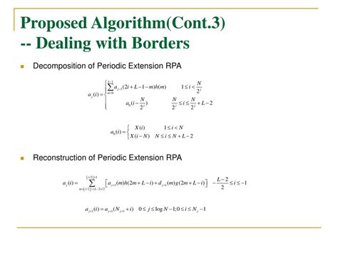 Ppt A Vlsi Architecture For The 2 D Discrete Wavelet Transform