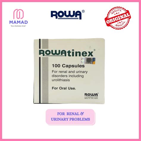 Rowatinex Capsules 10s Pil Batu Karang Shopee Malaysia