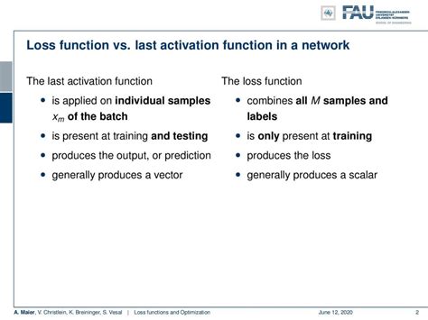 Lecture Notes In Deep Learning Loss And Optimization Part 1 Pattern Recognition Lab