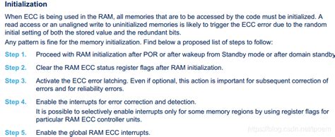 stm32 h743 ecc内存相关使用说明笔记 stm32 ecc csdn博客