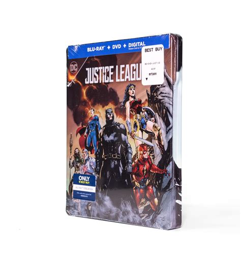 Justice League Steelbook Blu Raydvd Steelbooks