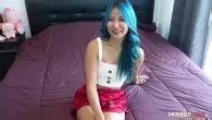 MongerInAsia NANCY Thai Girl With Blue Hair And Cosplay ~ BOKEP NET18Plus