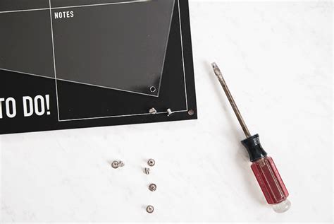 DIY Dry Erase Wall Calendar How To Make Dry Erase Calendar