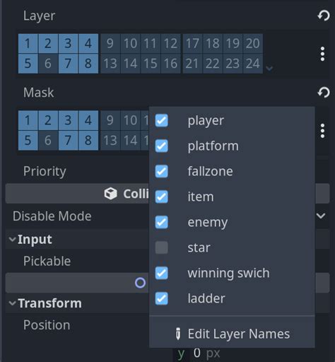 Problem With Player Colliding With Node That Its Not Supposed To Archive Godot Forum