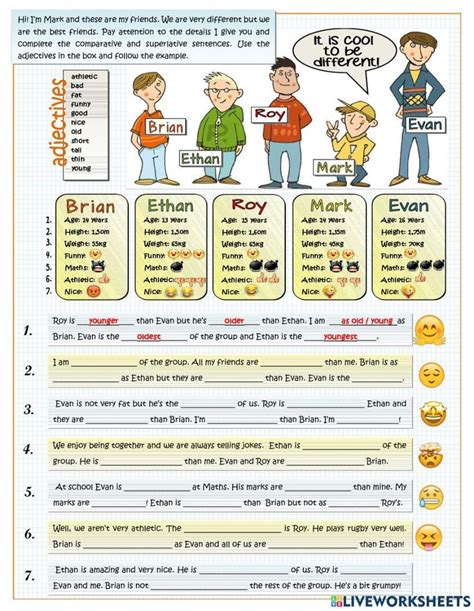 Degrees Of Comparison In 2024 Degrees Of Comparison 4th Grade