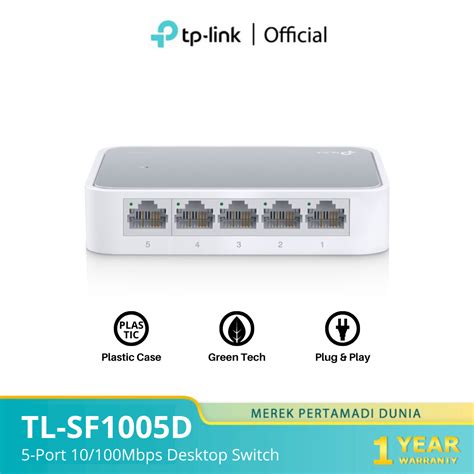 Promo Tp Link Tl Sf D Desktop Switch Port Mbps Original Diskon Di Seller Tp