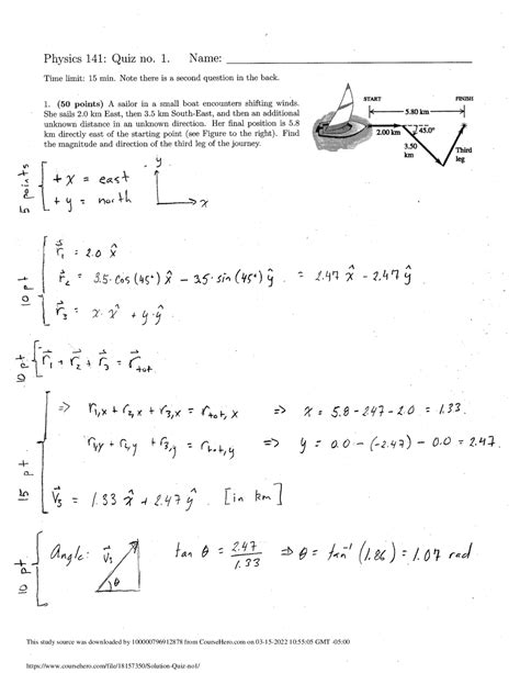 Directions Solve Completely Each Item Show Your Solutions 10 Points