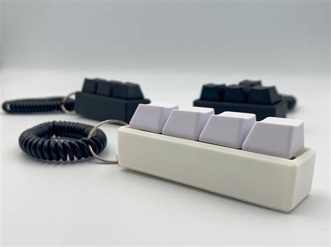 Keycap Fidget Keychain Monochromatic Mechanical Switch Fidget Toy ADHD ASMR Desktop