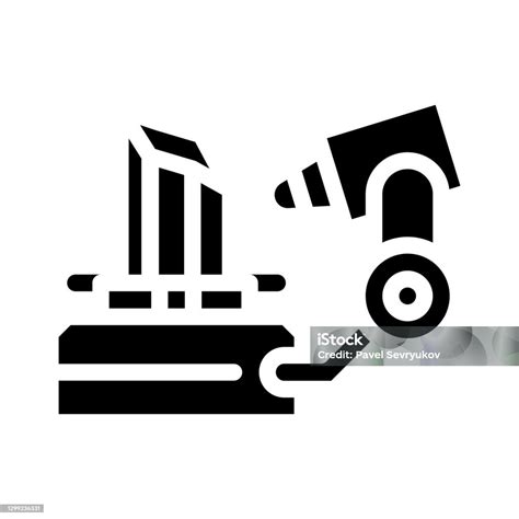 3d 스캐너 글리프 아이콘 벡터 일러스트 플랫 0명에 대한 스톡 벡터 아트 및 기타 이미지 0명 배경 배경 주제 Istock