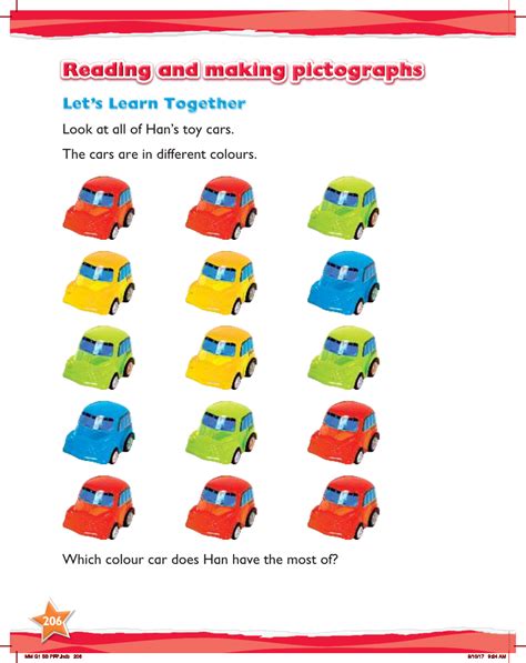 max maths year 1 learn together reading and making pictographs