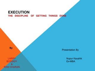 Execution PPTX