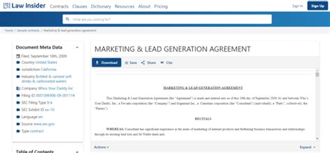 What Goes In A Lead Generation Agreement Leadfuze