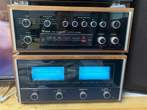 교환 완료 매킨토시 Mc7270 파워와 C34v 프리 수입오디오 장터 소리전자