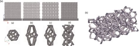 Kelvin Cell Based Structures A Cad Drawings Of Sample Designs