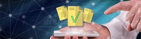 Concept Of Document Validation Stock Image Image Of Concept Approved