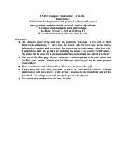 Cs433 Fa21 Hw3 Solutions Pdf CS 433 Computer Architecture Fall 2021 Homework 3 Total Points