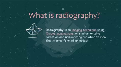 Application Of Radiography In Non Destructive Testing Pptx