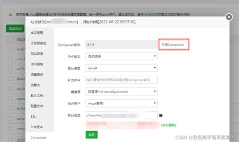 宝塔 Php Composer 安装插件不是tp框架安装指定目录中没有找到composerjson配置文件 Csdn博客