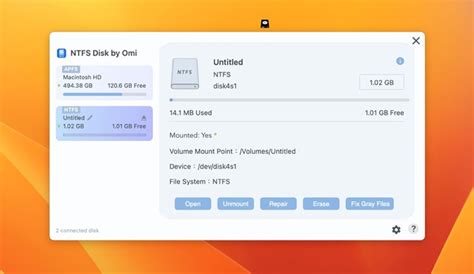 ntfs disk by omi ntfs for macos latest 2025 filecr