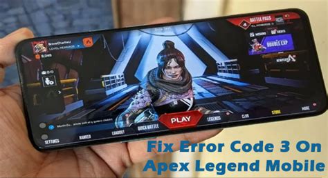 Ways To Fix Apex Legends Mobile Error Code
