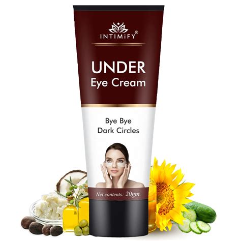 INTIMIFY Under Eye Cream For Dark Circles For Women Men Dark Circle Remover Cream With Shea