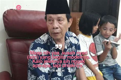 Sedih Haji Malih Ungkap Kenangan Manis Bersama Sang Istri Semasa Hidupnya