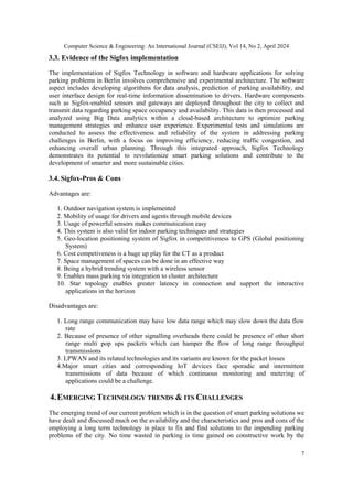 IOT SOLUTIONS FOR SMART PARKING SIGFOX TECHNOLOGY PDF