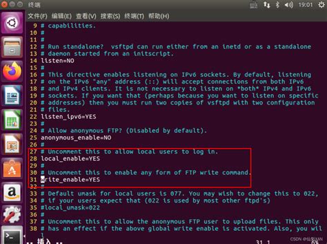 Linux 之 Ubuntu Ftp服务的安装配置，并使用filezilla客户端进行文件互传的简单整理ubuntu Ftp客户端 Csdn博客