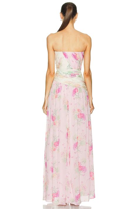 Loveshackfancy Pintil Dress In Garden Sunset Fwrd