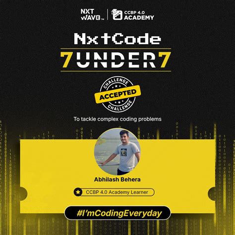 Abhilash Behera On Linkedin Nxtcode Imcodingeveryday