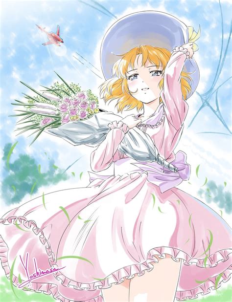 Fire Valkyrie Vf 19 And Flower Girl Macross And 1 More Drawn By